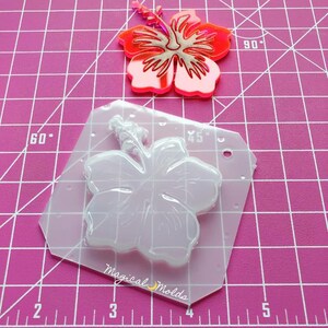 Hibiscus Flower Flexible Plastic Resin Mold ~ 1 Pc - Etsy