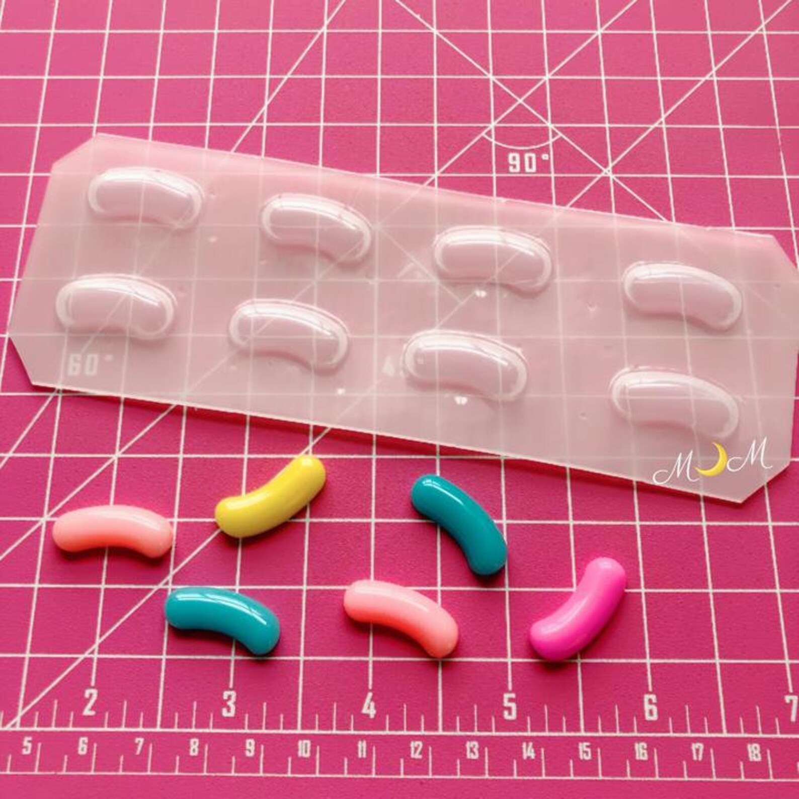 Jelly Candy Flexible Plastic Resin Mold ~ 8 Pc - Etsy