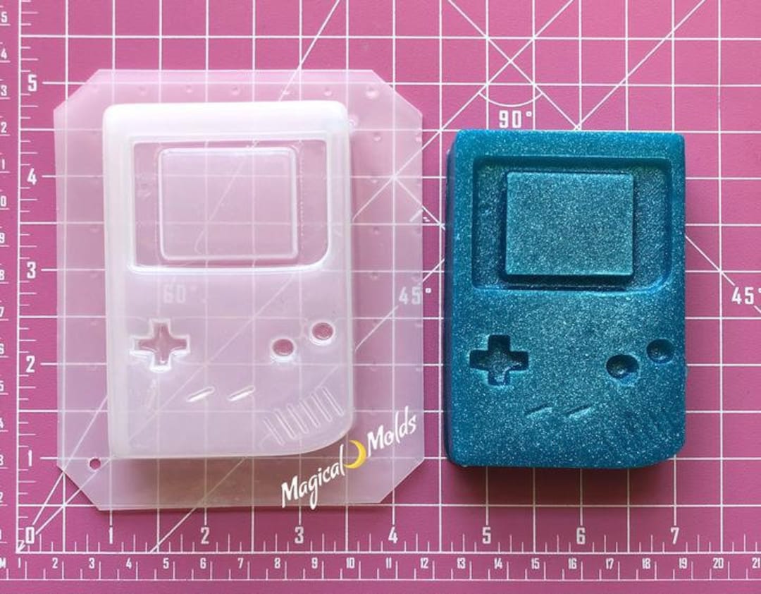 Gameboy Flexible Plastic Resin Soap Chocolate Mold ~ 1 Pc - Etsy
