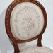 1800s Antique Old Chair Rococo Chaise De Style Rococo Balloon Back ...