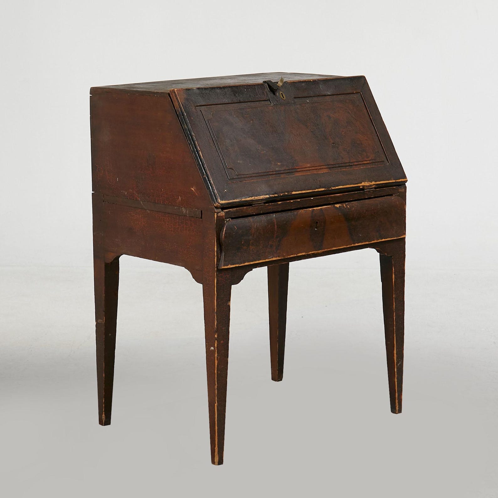 Antique Bureau Secretaire | 1800s | Writing Desk Furniture - Etsy