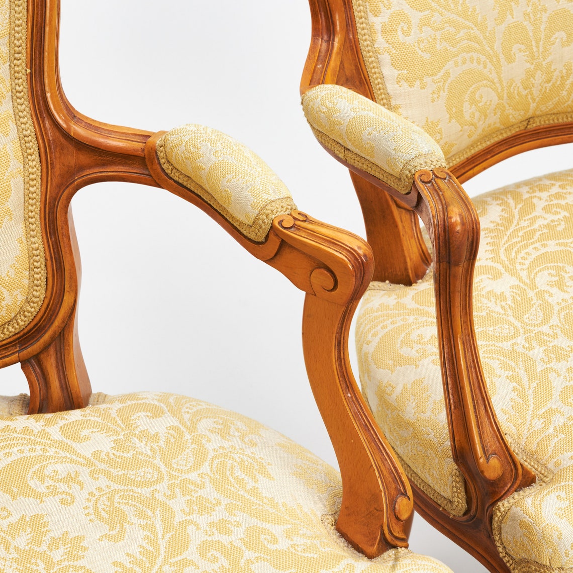 Rococo Cabriolet Armchair | French Louis XV Carved 1800-1900s ...