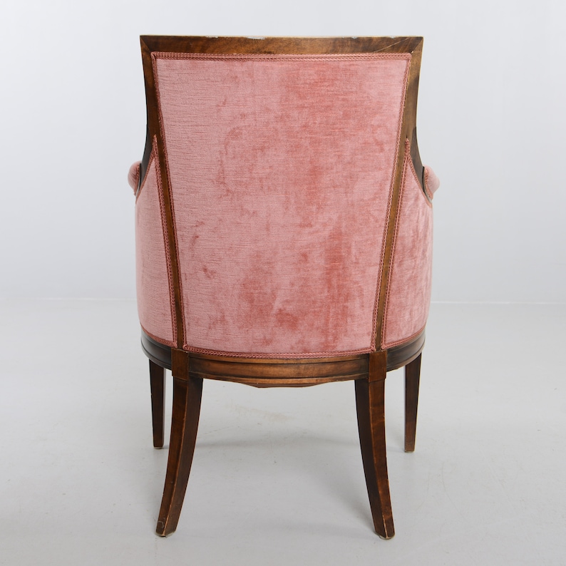 Antique/vintage French Empire Revival Bergere Lounge Armchair Rococo ...