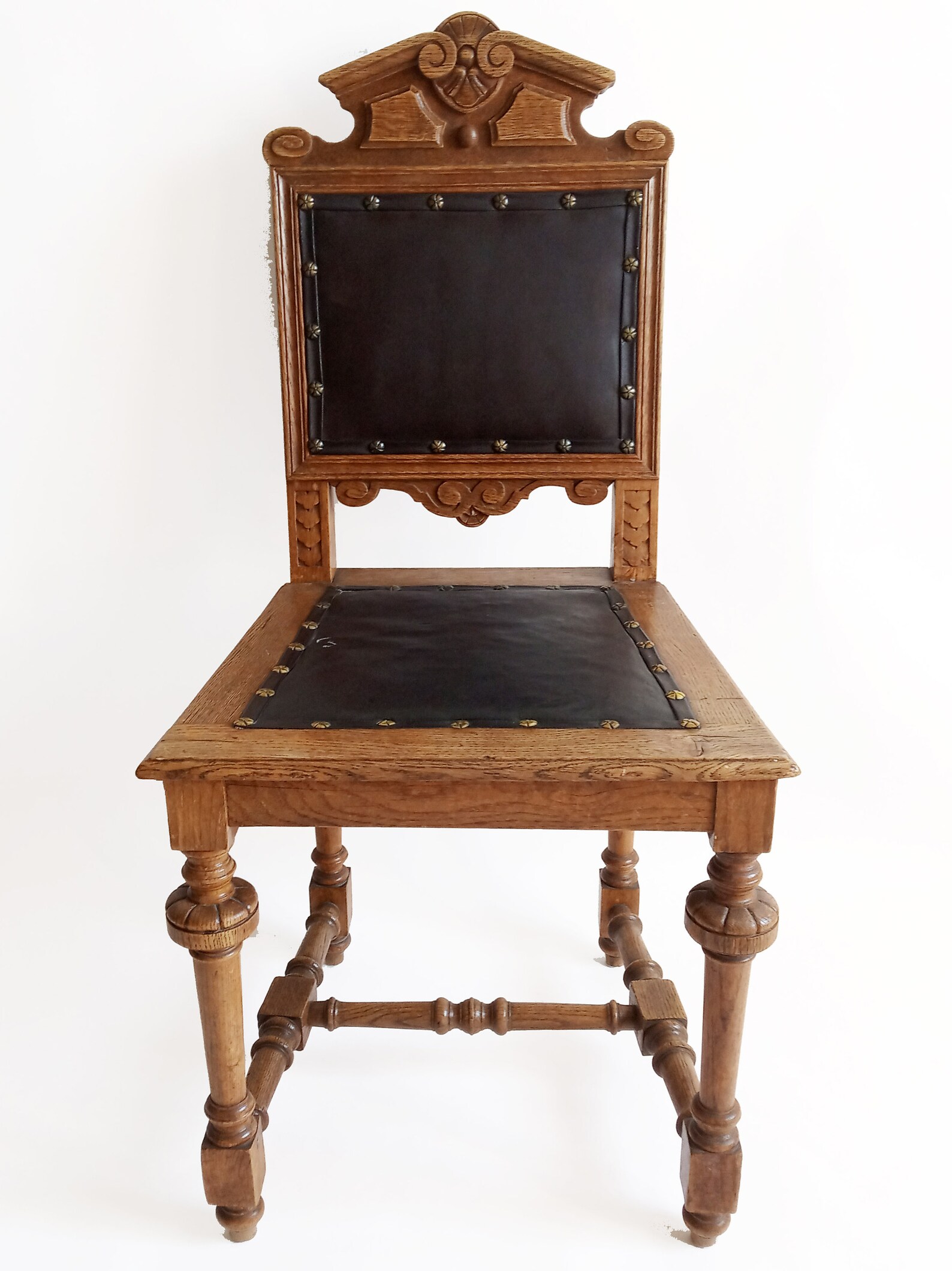 Antique Chair Oak Wood / Chaises De Style 1800-1900s / Stuhl Holz ...
