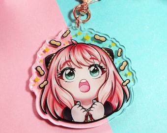 Anya Keychain - Etsy