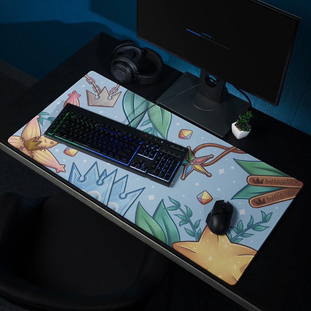 Kingdom Hearts Blue Memories Desk Mat / Mouse Pad / Play Mat / Gaming ...