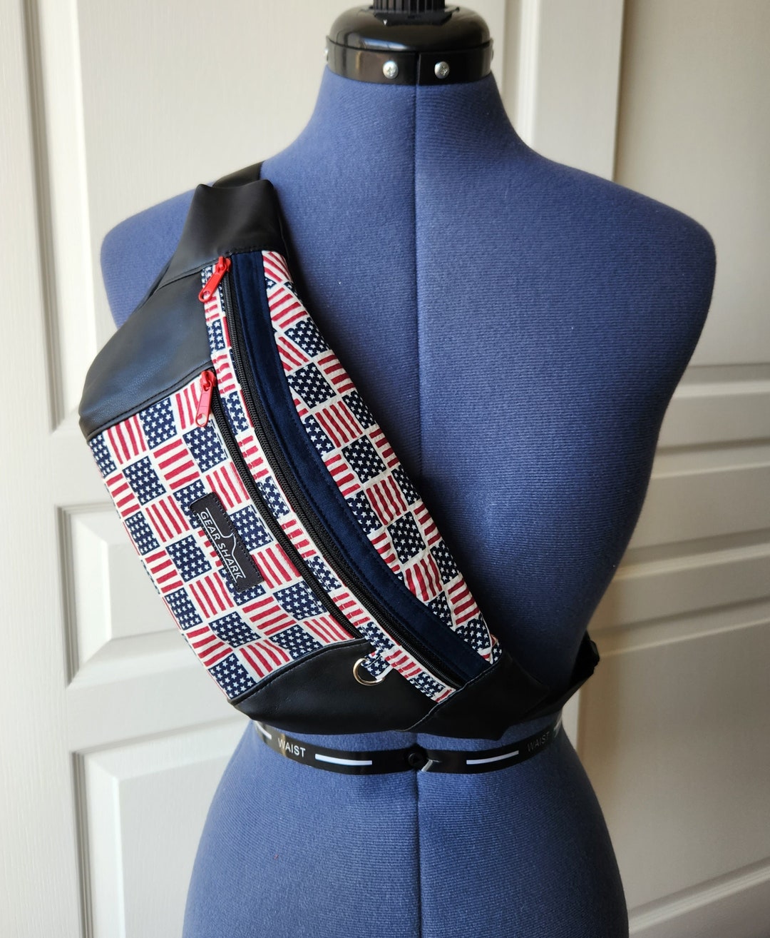 American Flag Waist Bag Fanny Pack Hip Pouch Bum Bag - Etsy
