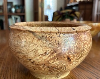No. 165: 12 Spalted Oak Wood Bowl - Etsy