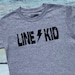 YOUTH Line Kid Shirt - Lineman Child Shirt - Linemans Girl - Linemans ...