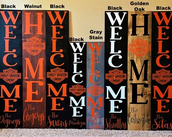 Harley Welcome Sign | Etsy