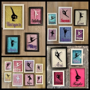 Dance Shadowbox - Dance Pins - Dancer Gift - Dance Team Gift - Ballet ...