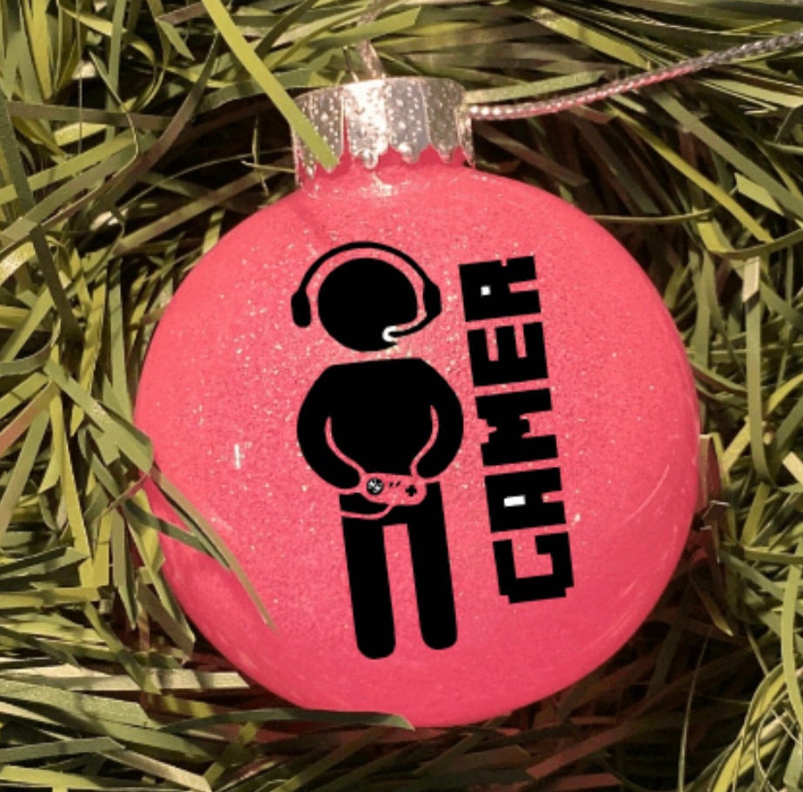 Gamer Ornament Video Game Ornament Gamer Dad Ornament - Etsy