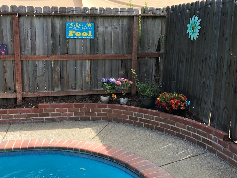 Pool Sign - Pool Decor - Pool Decoration - Swimming Pool Sign ...
