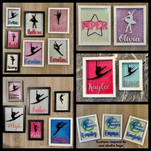 Dance Shadowbox - Dance Pins - Dancer Gift - Dance Team Gift - Ballet ...