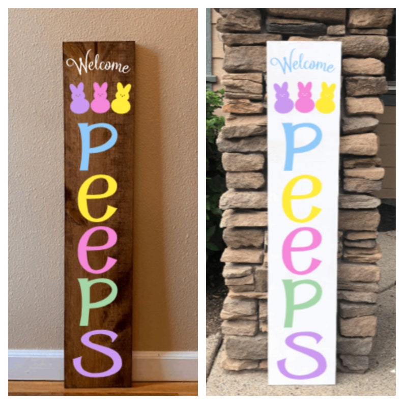 Easter Sign - Spring Sign - Holiday Sign - Flower Sign - Summer Sign ...
