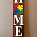 Autism Welcome Sign - Spectrum Welcome - Personalized Welcome Sign ...