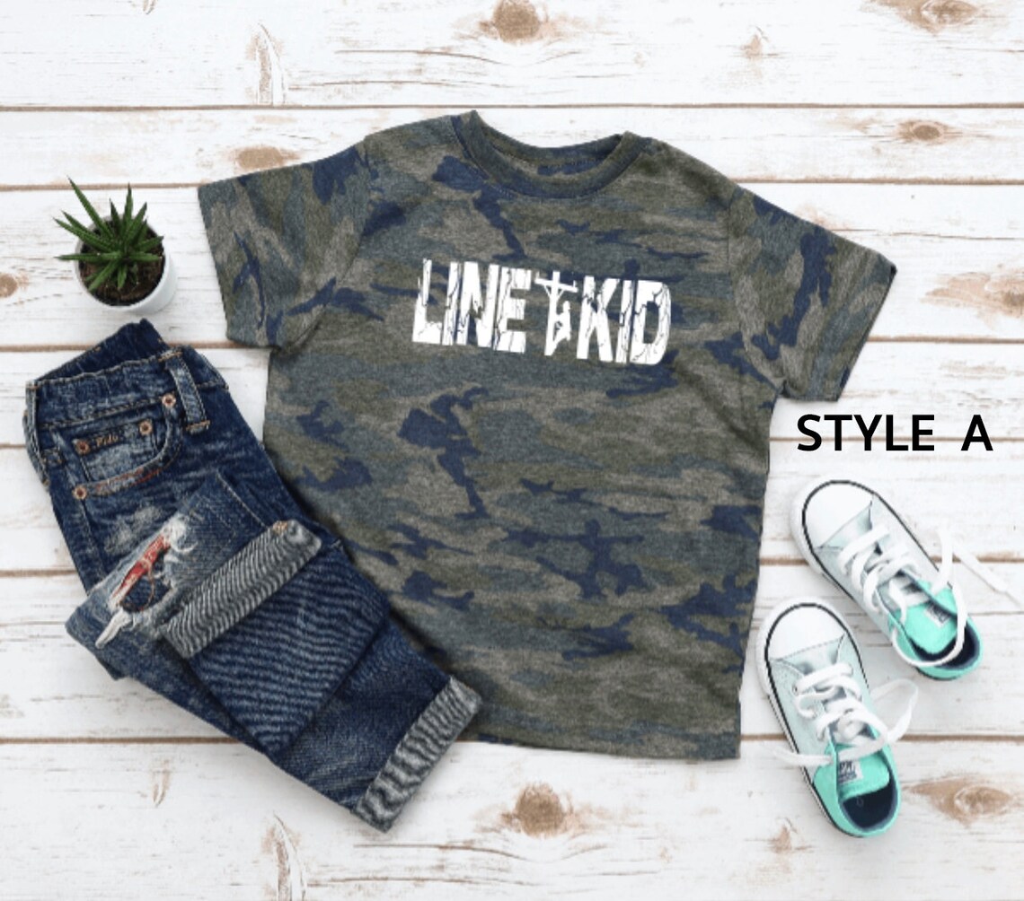 YOUTH Line Kid Shirt - Lineman Child Shirt - Linemans Girl - Linemans ...