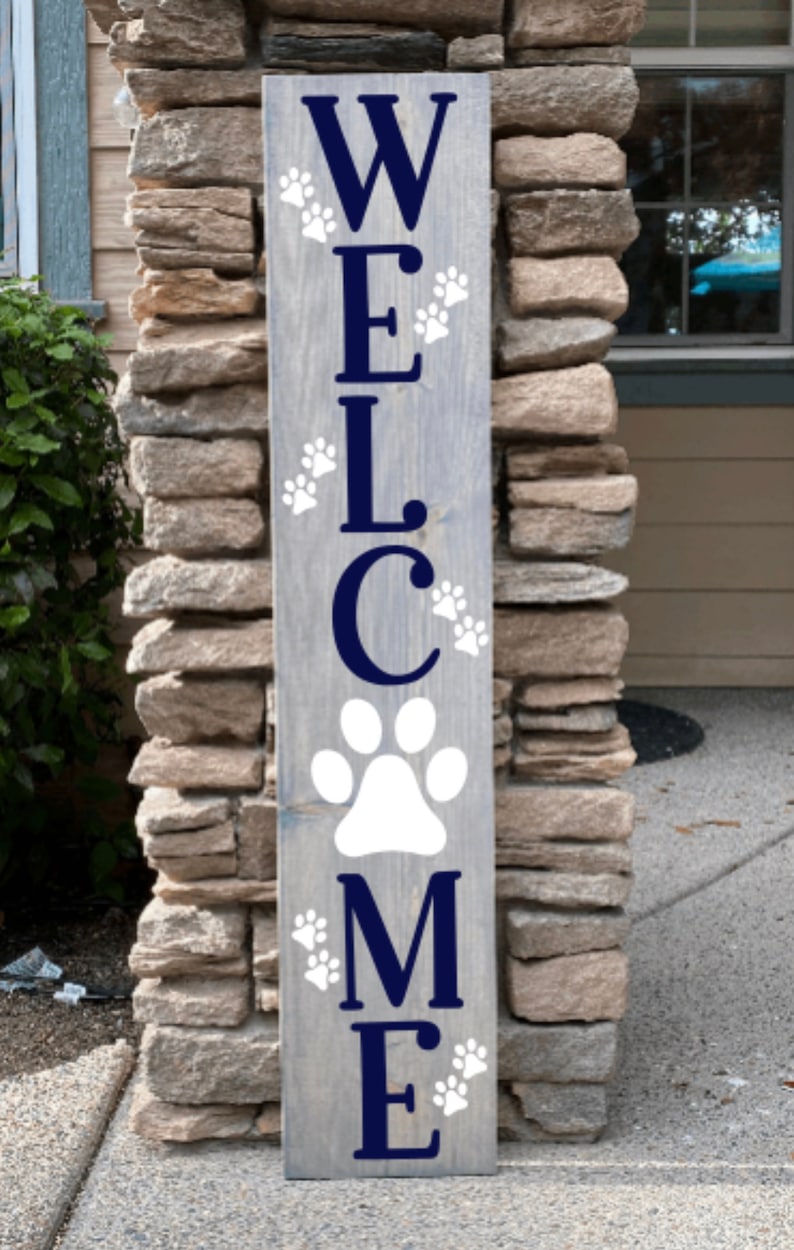 Pet Welcome Sign Vet Sign Personalized Welcome Sign | Etsy