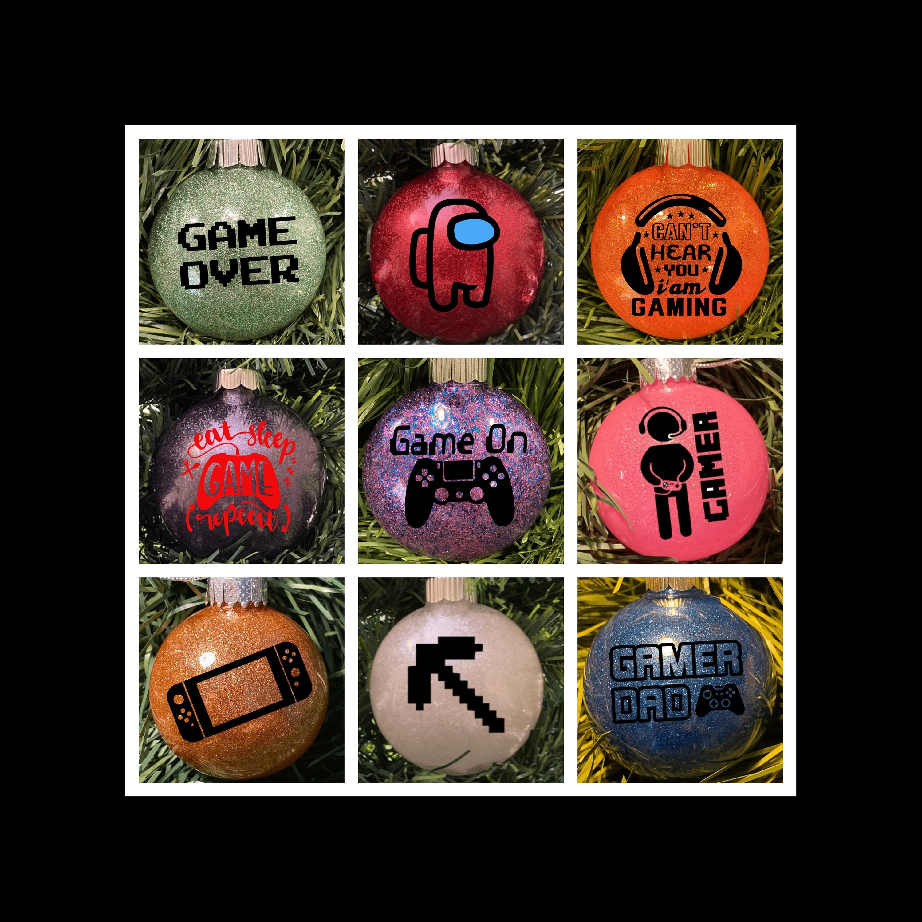Gamer Ornament Video Game Ornament Gamer Dad Ornament - Etsy