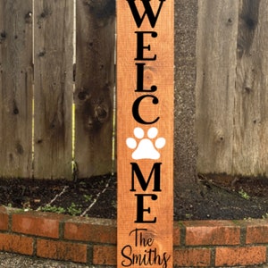 Pet Welcome Sign - Vet Sign - Personalized Welcome Sign - Animal Sign ...