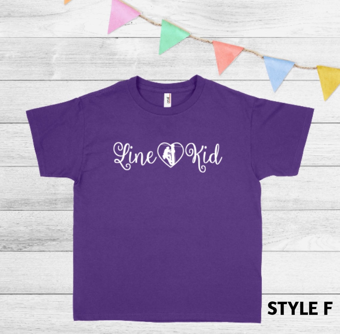 TODDLER & YOUTH Line Kid Shirt Lineman Child Shirt - Etsy
