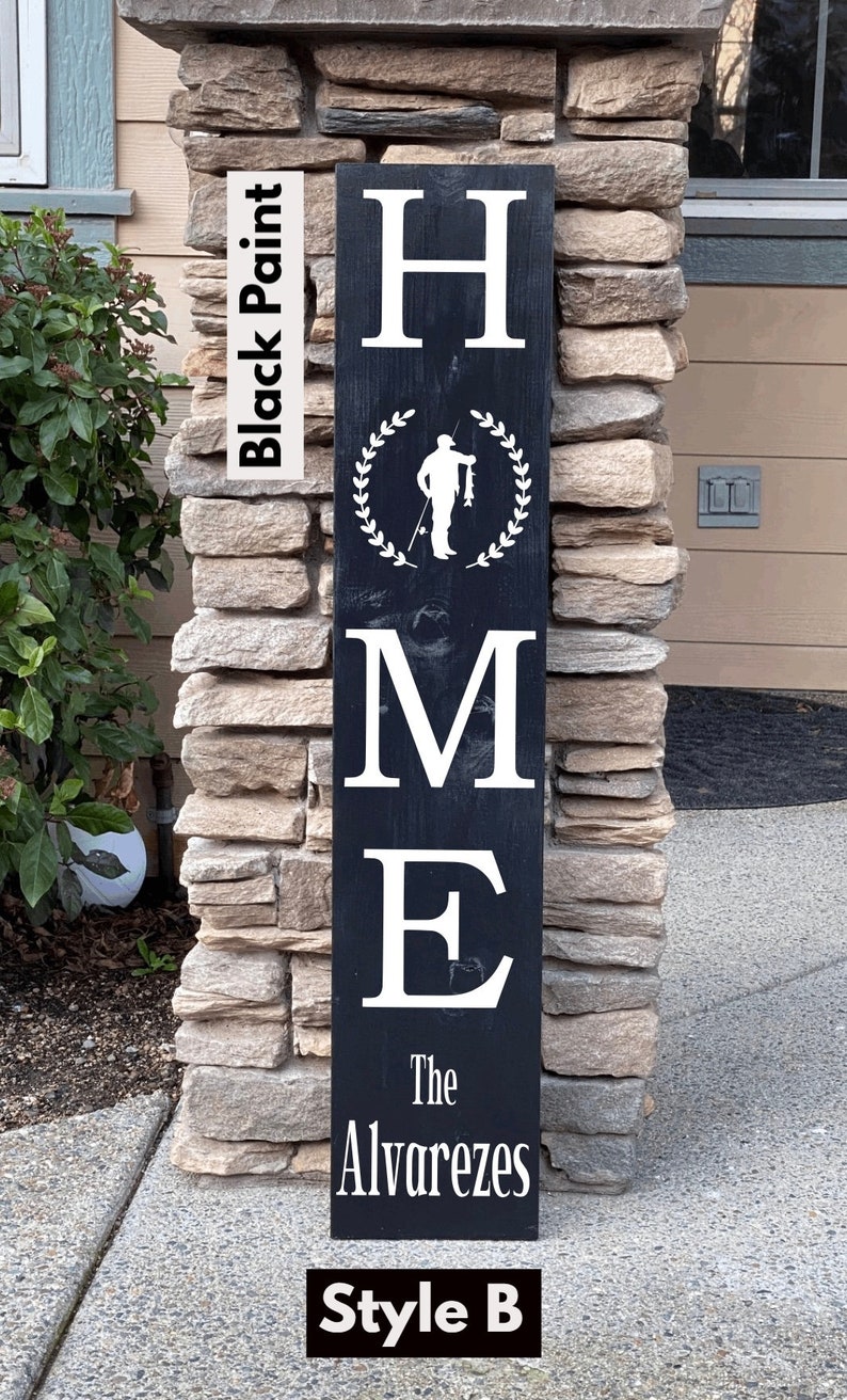 Hunting Sign Fishing Sign Leaning Sign Porch Leaner - Etsy