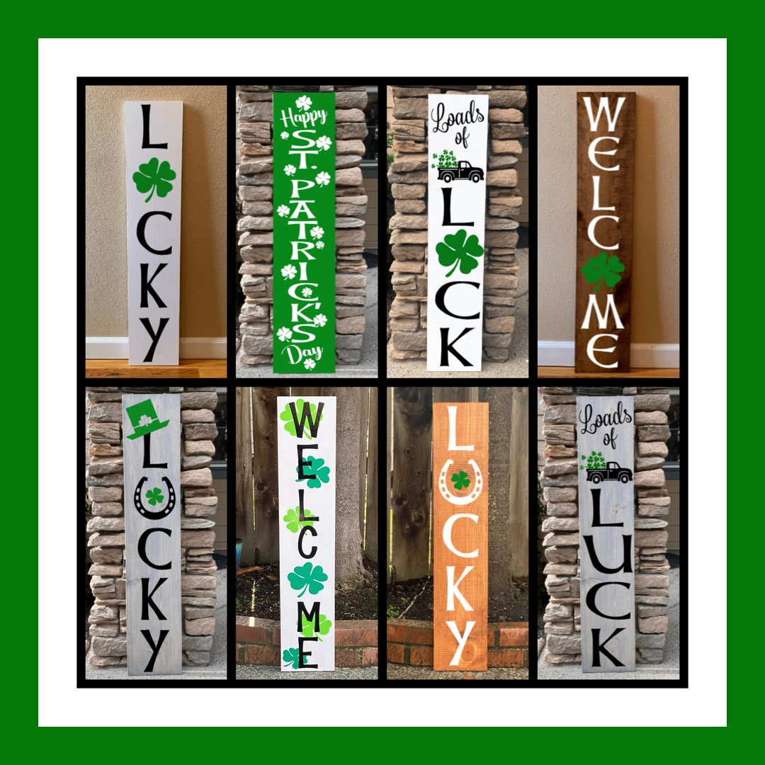 St. Patrick's Day Sign - St. Patrick's Day Decorations - St. Patrick's ...