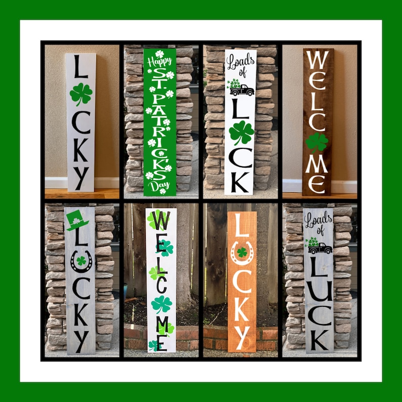 St. Patrick's Day Sign St. Patrick's Day Decorations - Etsy