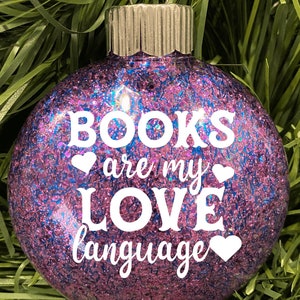 Reading Ornament - Book Worm Ornament - Reading - Reader - Library ...