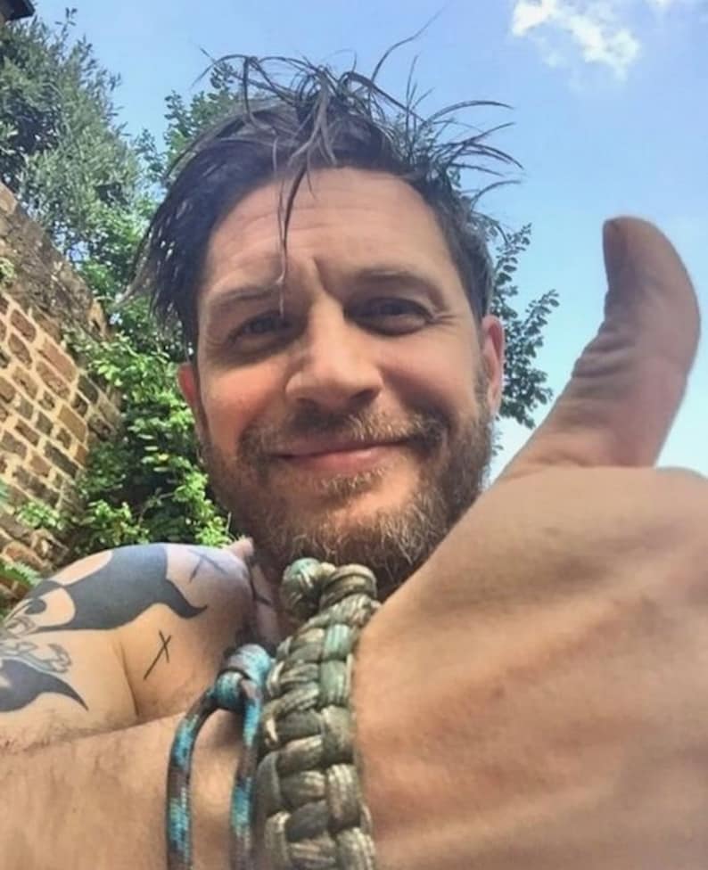 Tom Hardy Paracord Bracelet Wristband Venom Mad MAX lot of 3 | Etsy