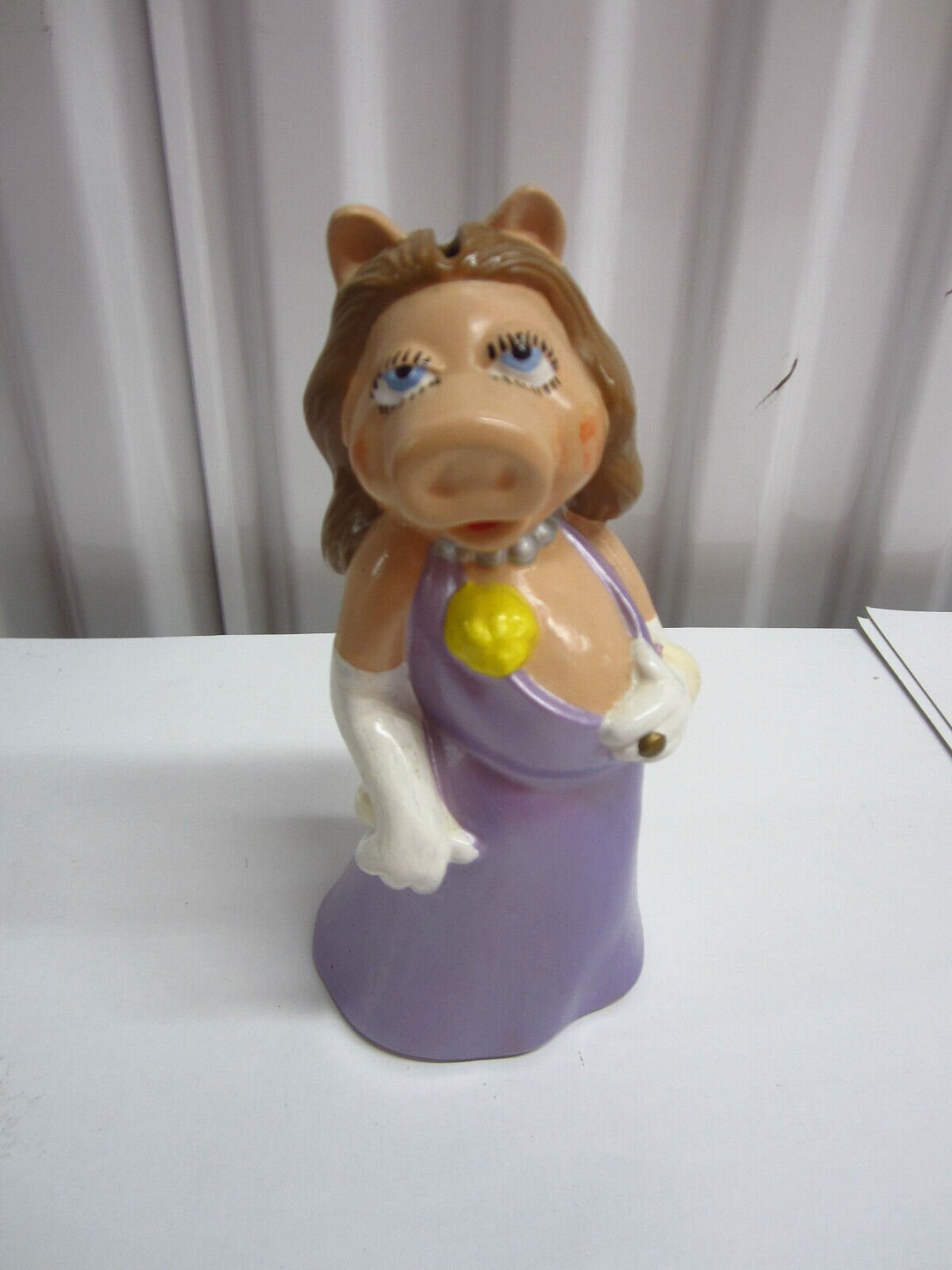 Vintage Sigma Miss Piggy the Muppet Show Hand Painted Ceramic Piggy ...