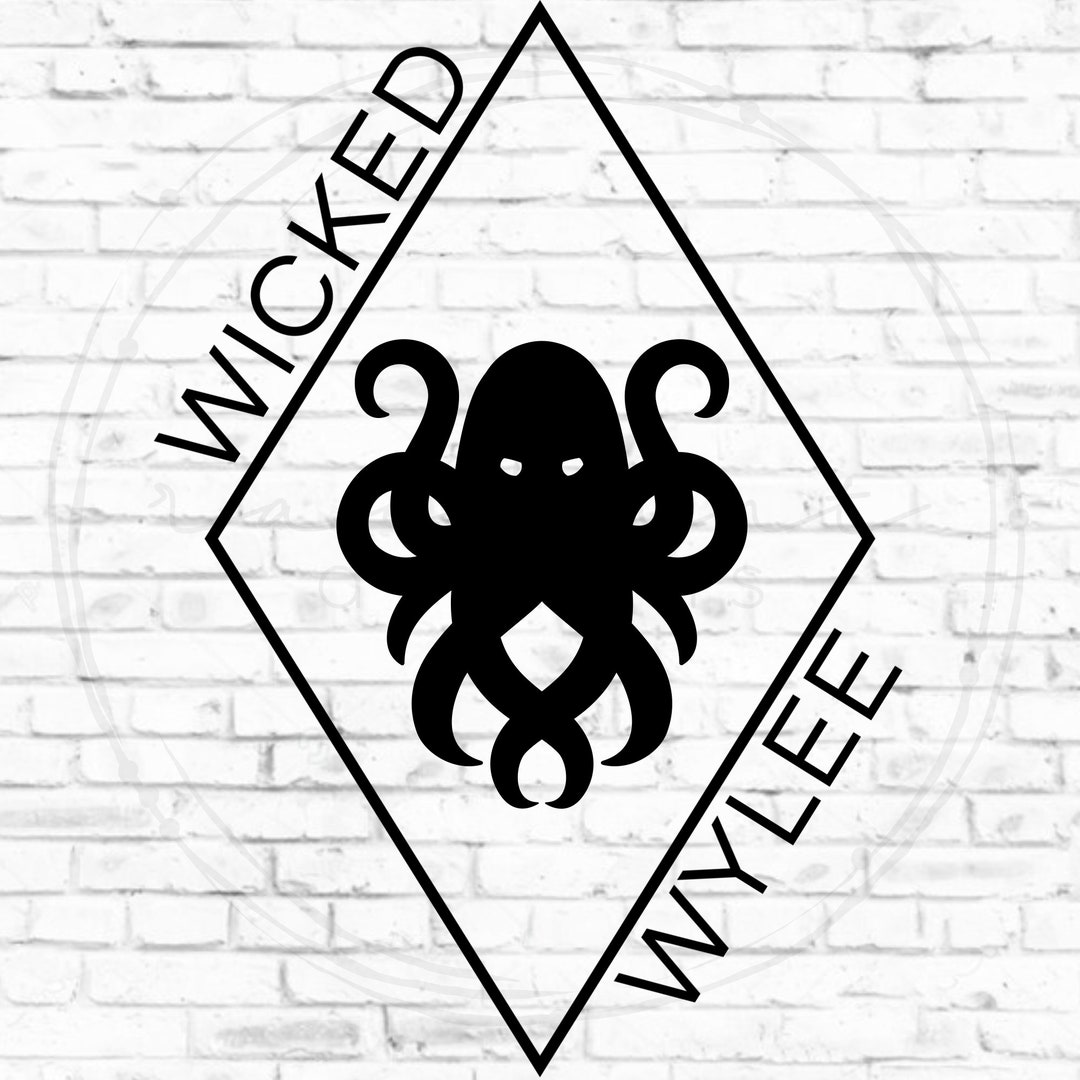 Wicked and Wylee Octo Diamond Decal - Etsy