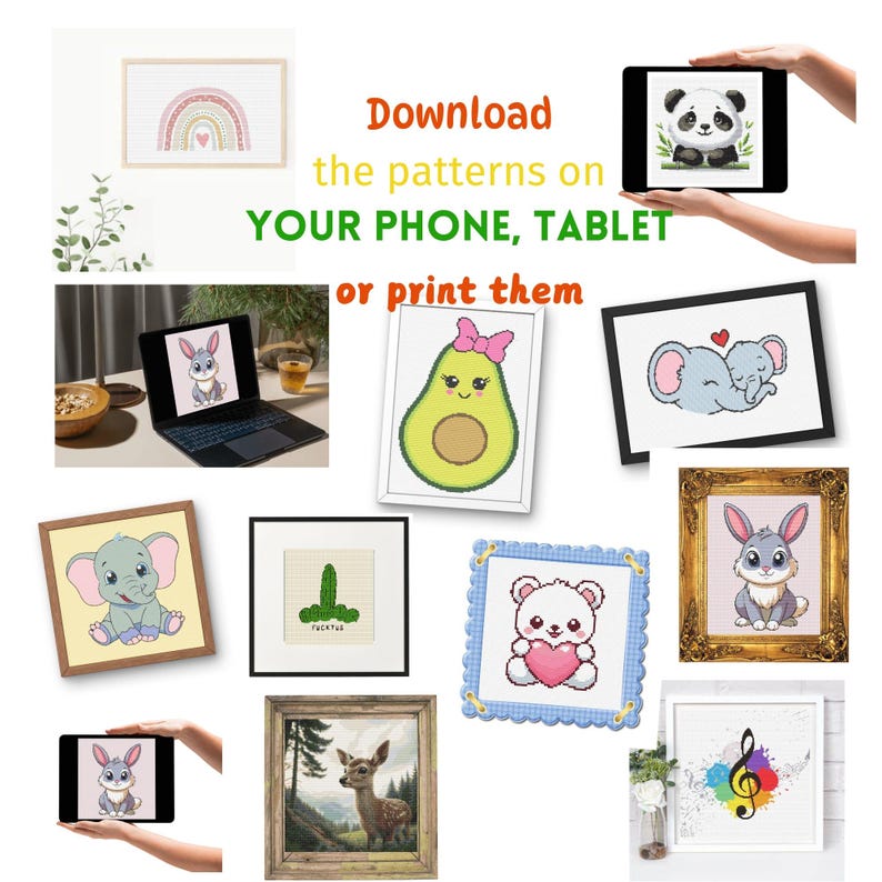 King Crown Cross Stitch Pattern PDF, Elegant Monogram Letter, Modern ...