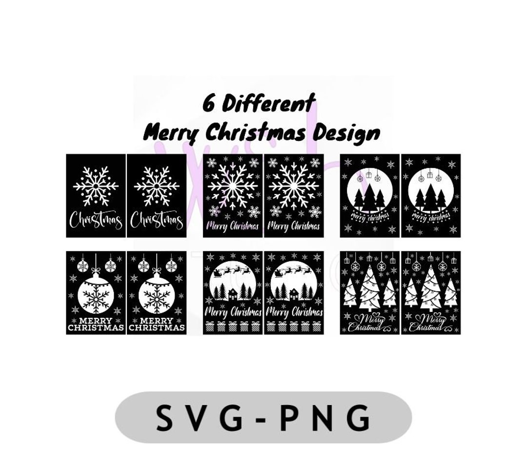 Classic Christmas Patterns SVG PNG Retro Christmas SVG Png - Etsy