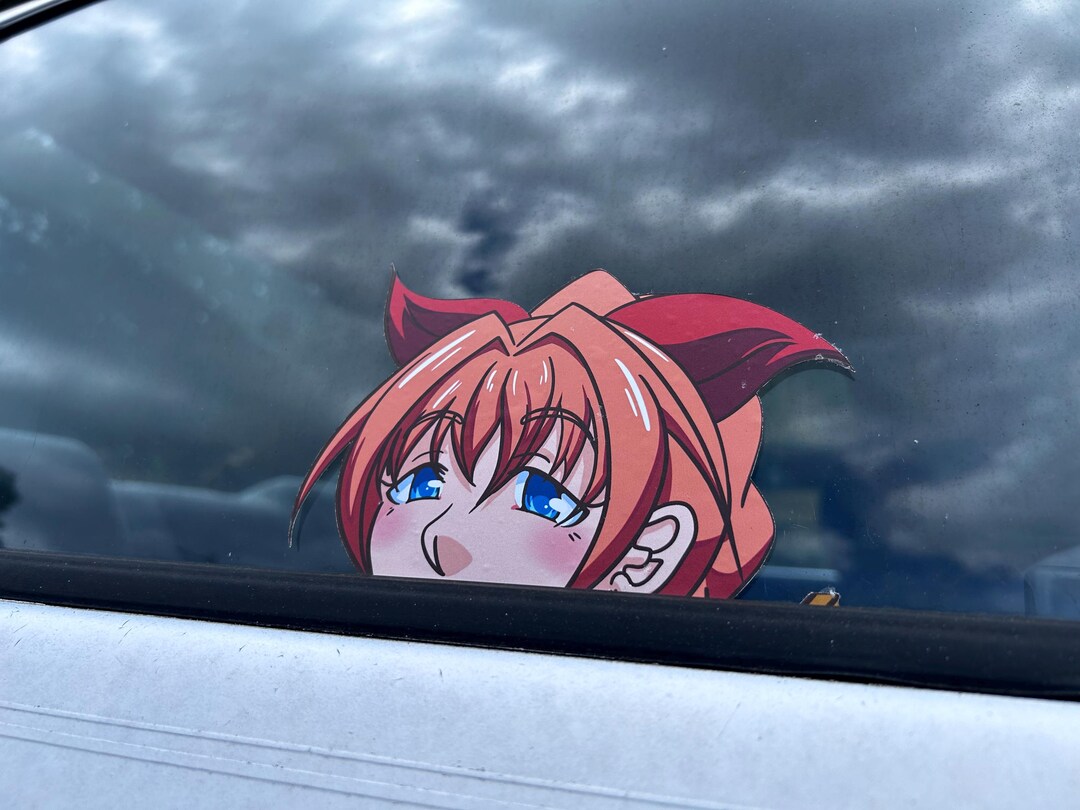 Otaku Inja -reice Grainger- Car Peeker - Etsy