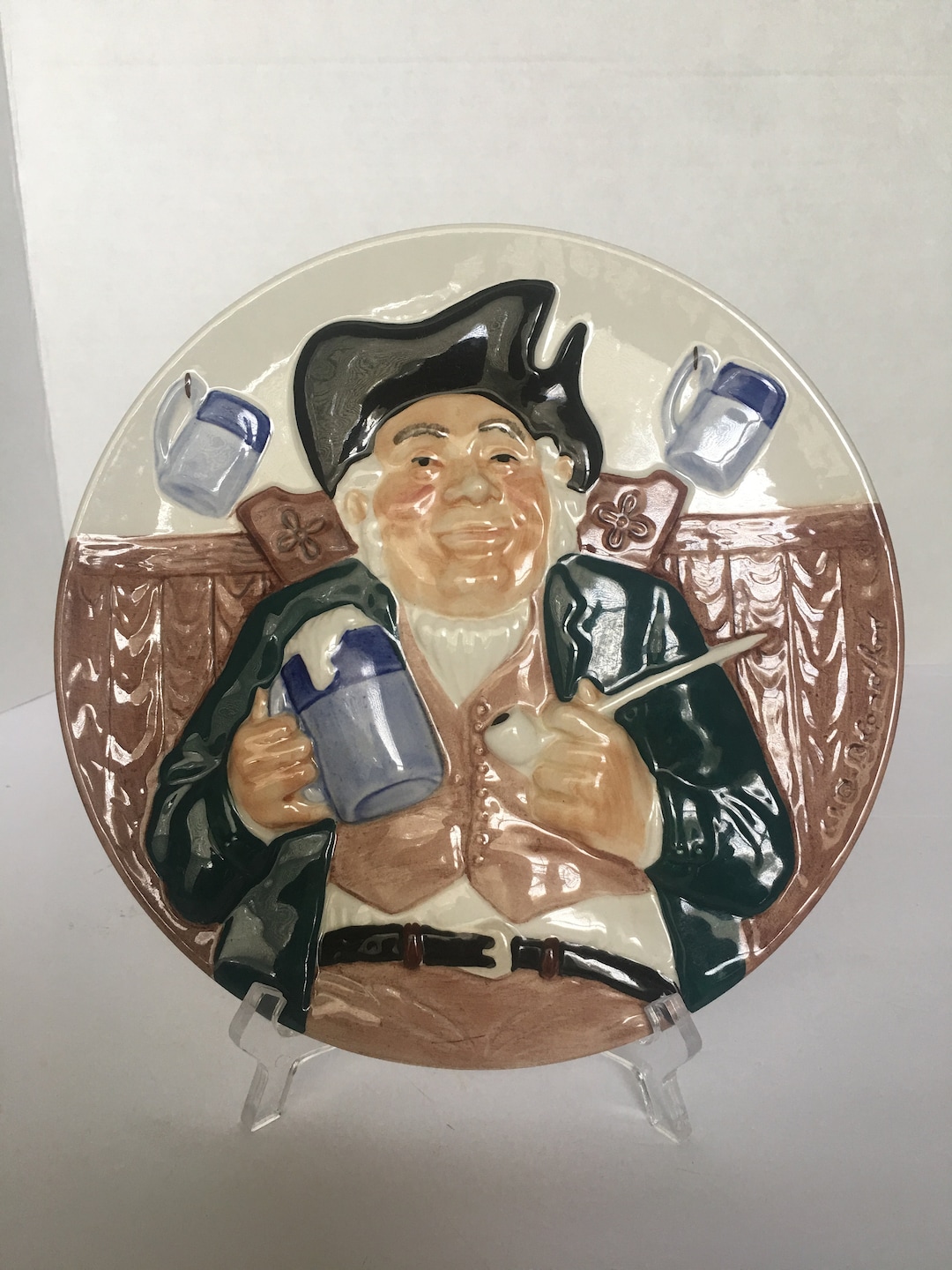 Vintage Toby Fillpot by Wilfred Blandford Toby Plate Collection Hand ...