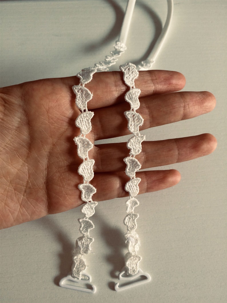 Small Heart Decorative Bra Straps For Off The Shoulder And Etsy