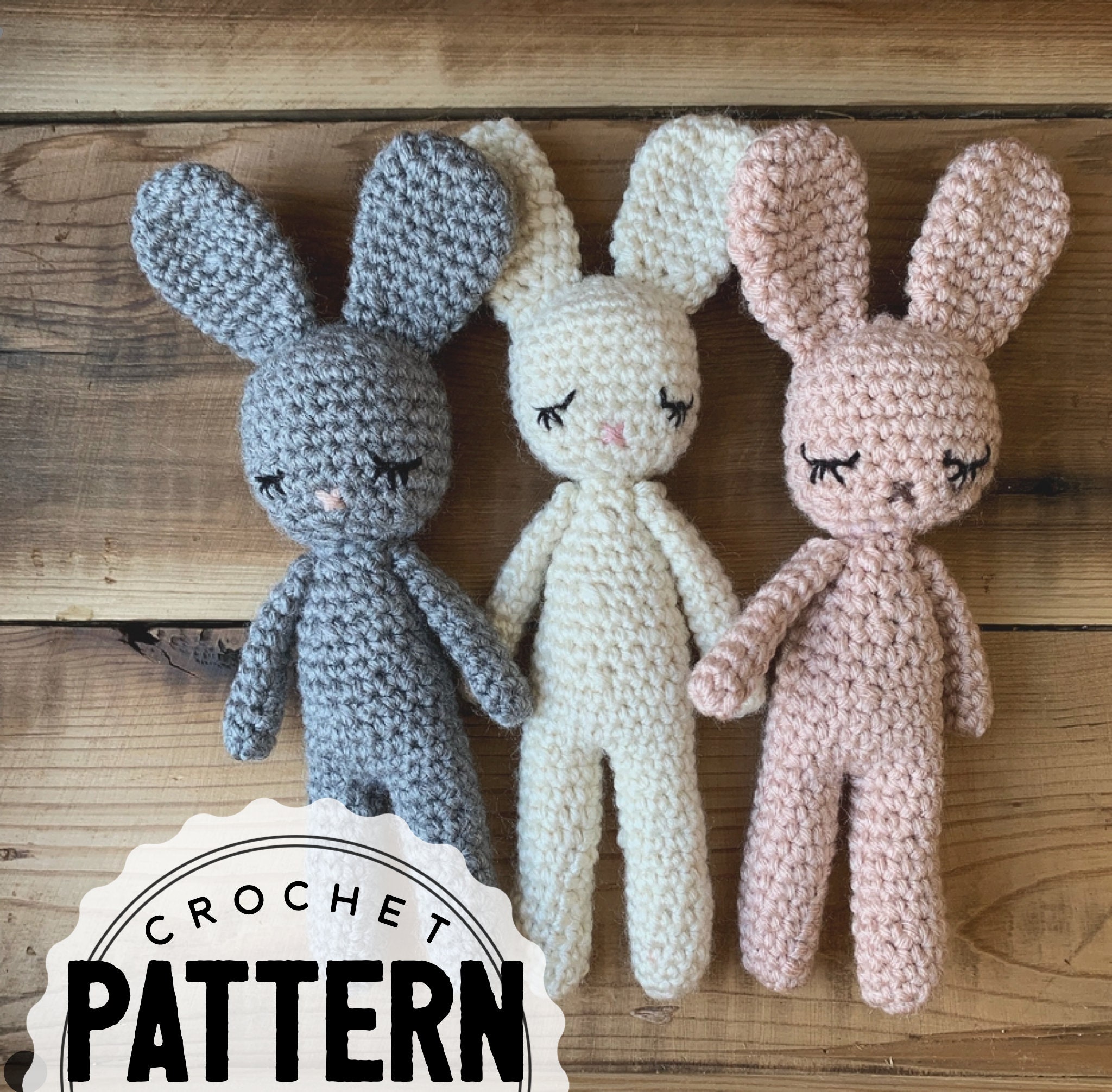 Mini Woodland Friends CROCHET Pattern Bundle, Amigurumi, Mini Bunny ...