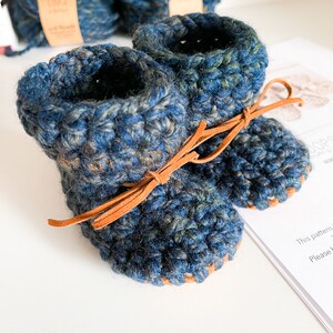 Crochet Classic SLIPPER KIT, DIY Sueded Slippers, Chaussons, Pantoufles ...