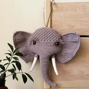DIGITAL VIDEO TUTORIAL for Macrame Elephant Head Macrame - Etsy