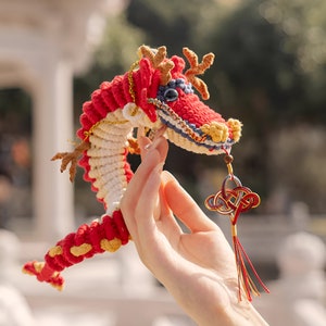 Beginner Macrame Dragon PDF Pattern, Macrame PDF Tutorial, Macrame Pattern With Step Be Step ...