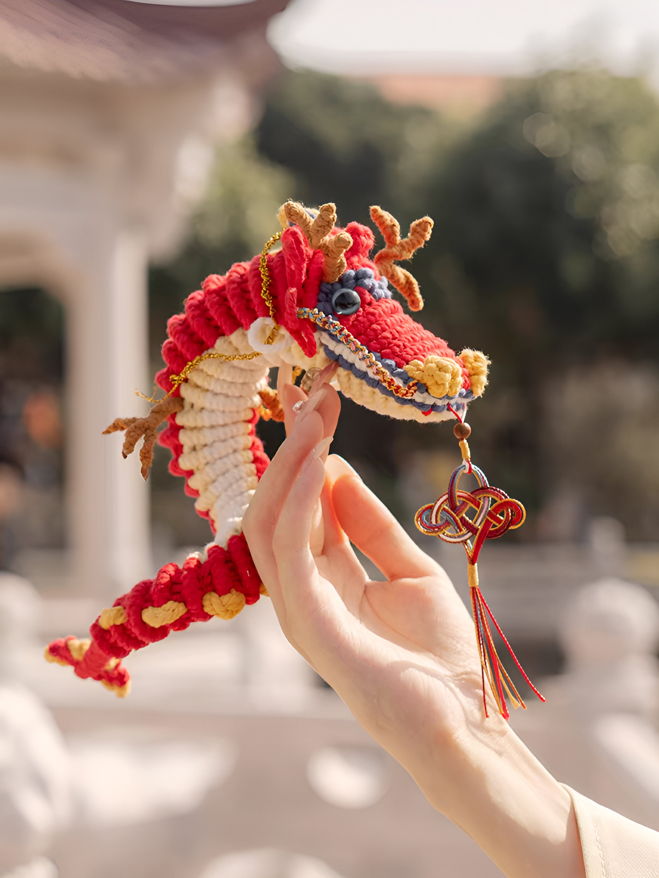 Beginner Macrame Dragon PDF Pattern, Macrame PDF Tutorial, Macrame ...