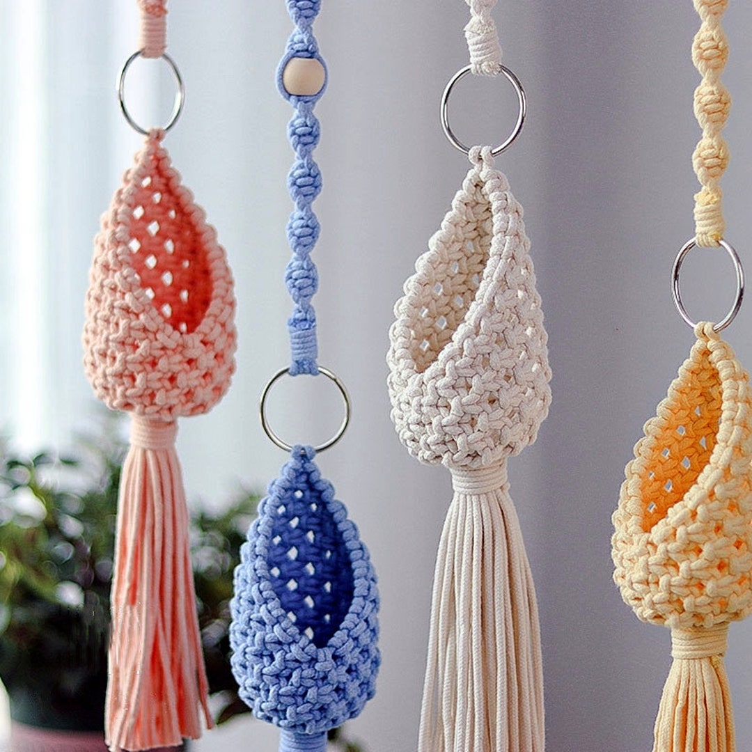 MACRAME TUTORIAL / Learn Macrame / Macrame Plant Hanger / Hanging Air ...