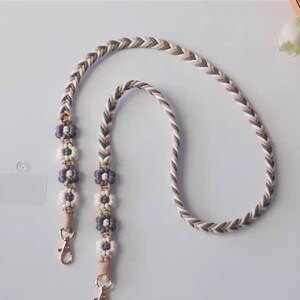 PDF Patterns Macrame Flower Bag Strap With Lobster Clasps in English ...