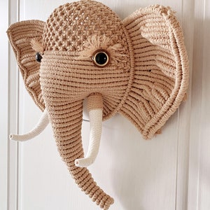Beginner Macrame PDF Pattern for Elephant Step by Step - English ...