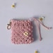 Beginner Level Macrame Pattern for Earphone Bag - Coin Purse Macrame ...