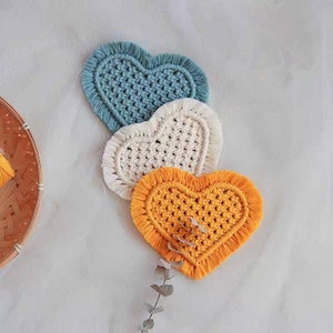 BEGINNER LEVEL / Macrame Tutorial / Learn Macrame / Macrame Cup Coaster / Macrame Coaster / Diy ...