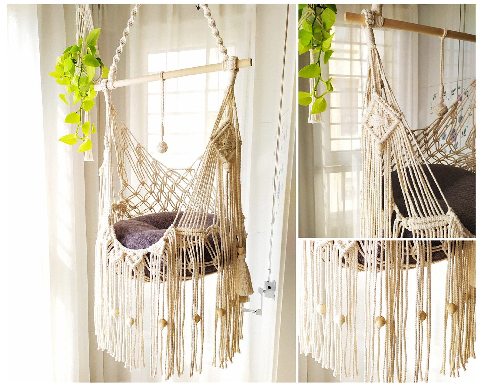 Macrame Hanging Cat Bed Macrame Cat Hammock Macrame Cat - Etsy