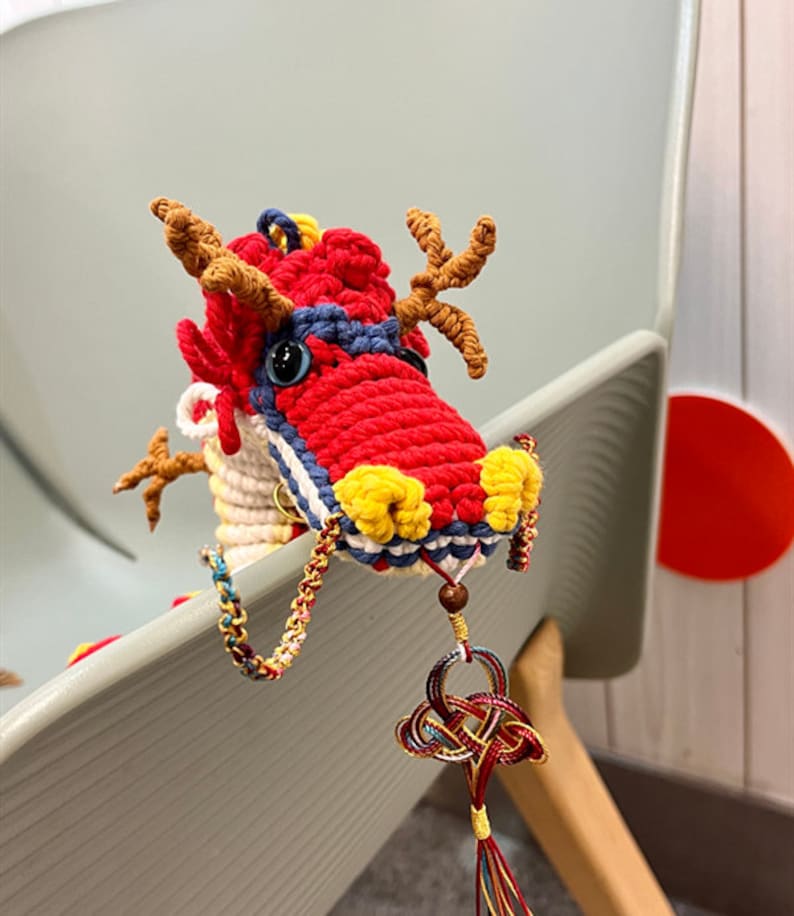 Beginner Macrame Dragon PDF Pattern, Macrame PDF Tutorial, Macrame ...