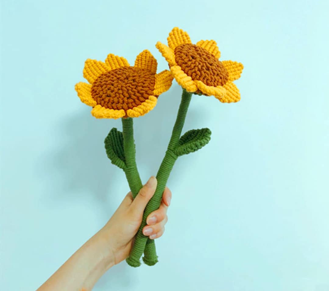 Beginner Macrame Sunflower Pattern, Macrame Sunflower Tutorial Step by ...